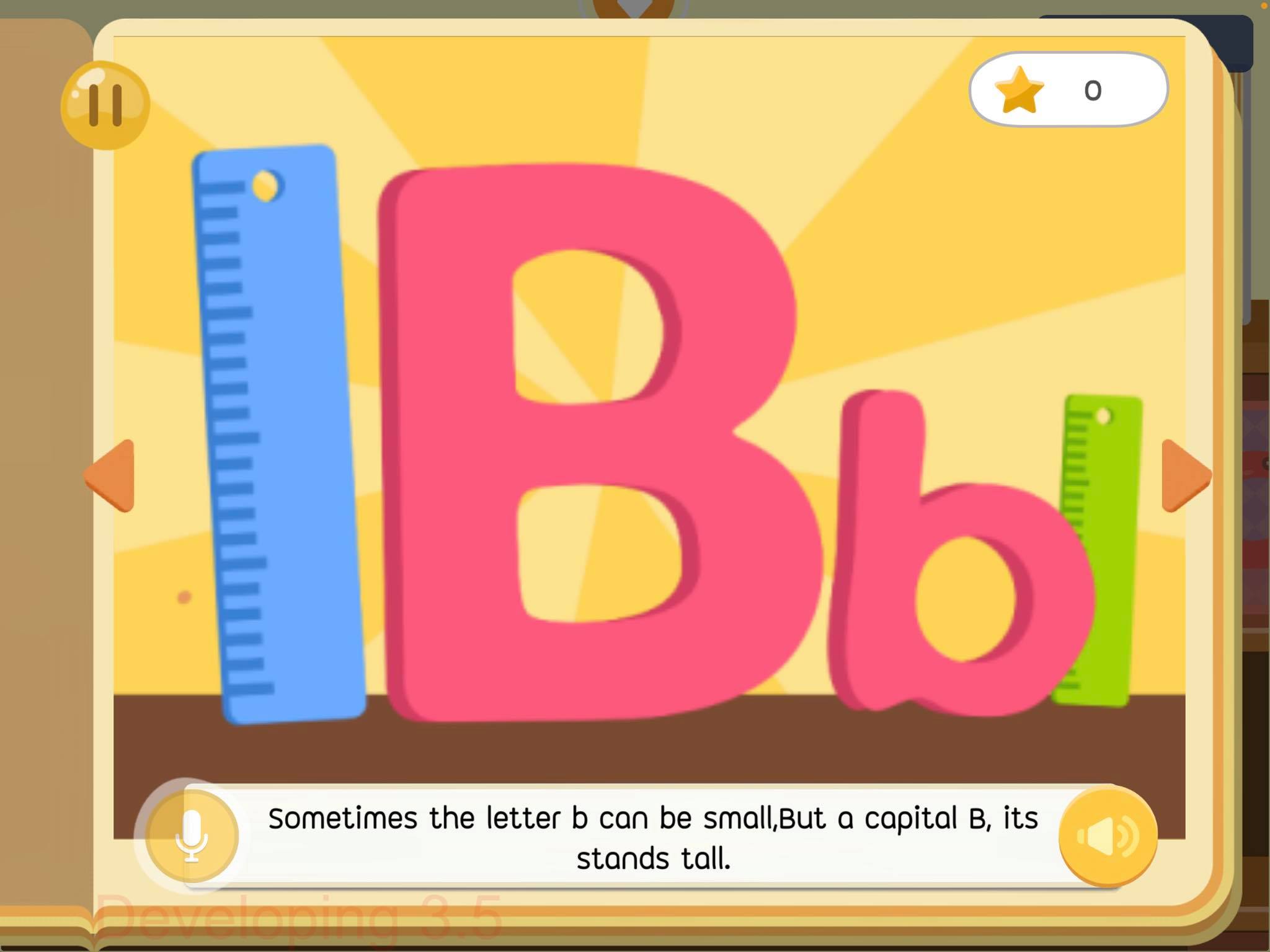 B Letter Book – Galaxy Kids